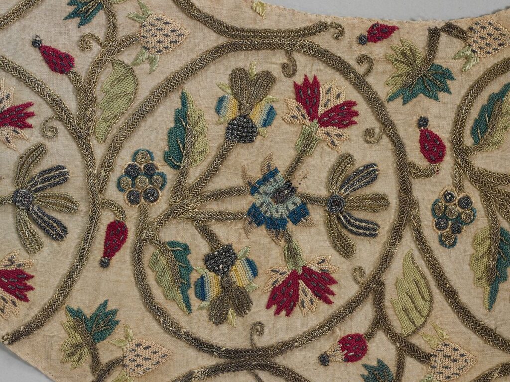 Elizabethan Embroidery – Romantic Recollections